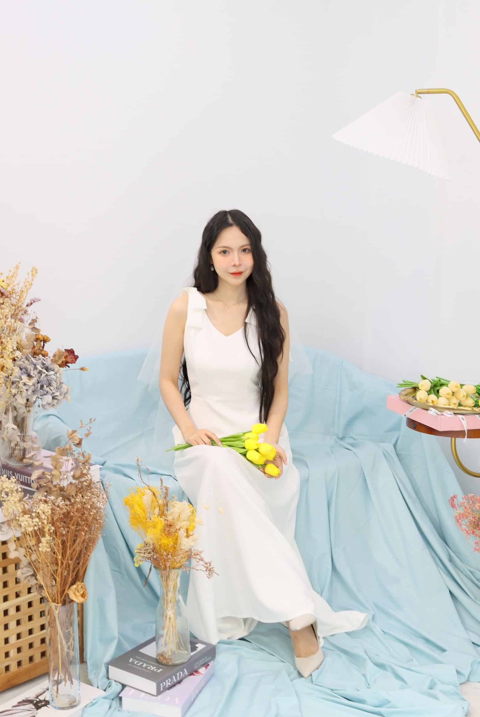 ROM White Dress Series 4 - Candice Dressing