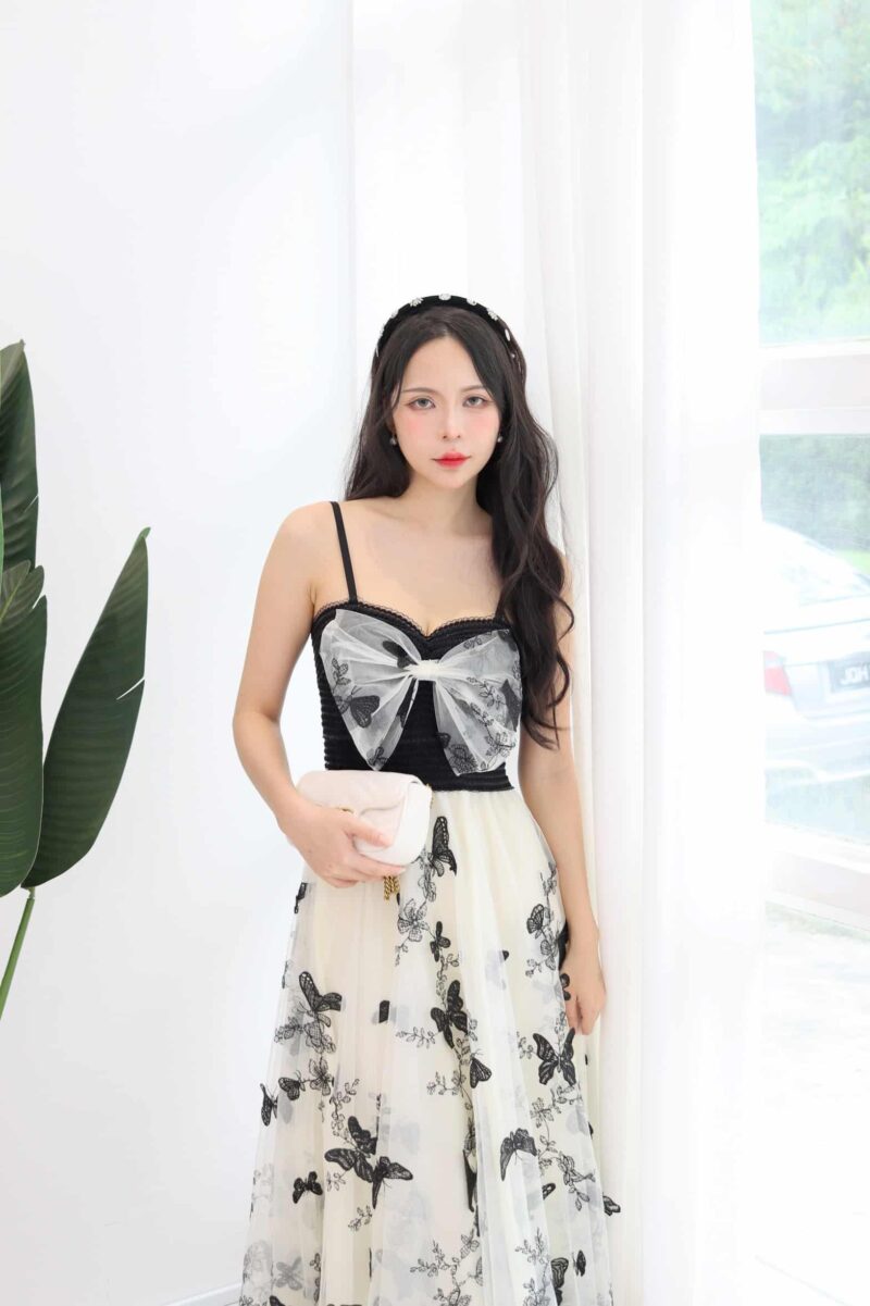 Joswe butterfly maxi dress – Candice Dressing