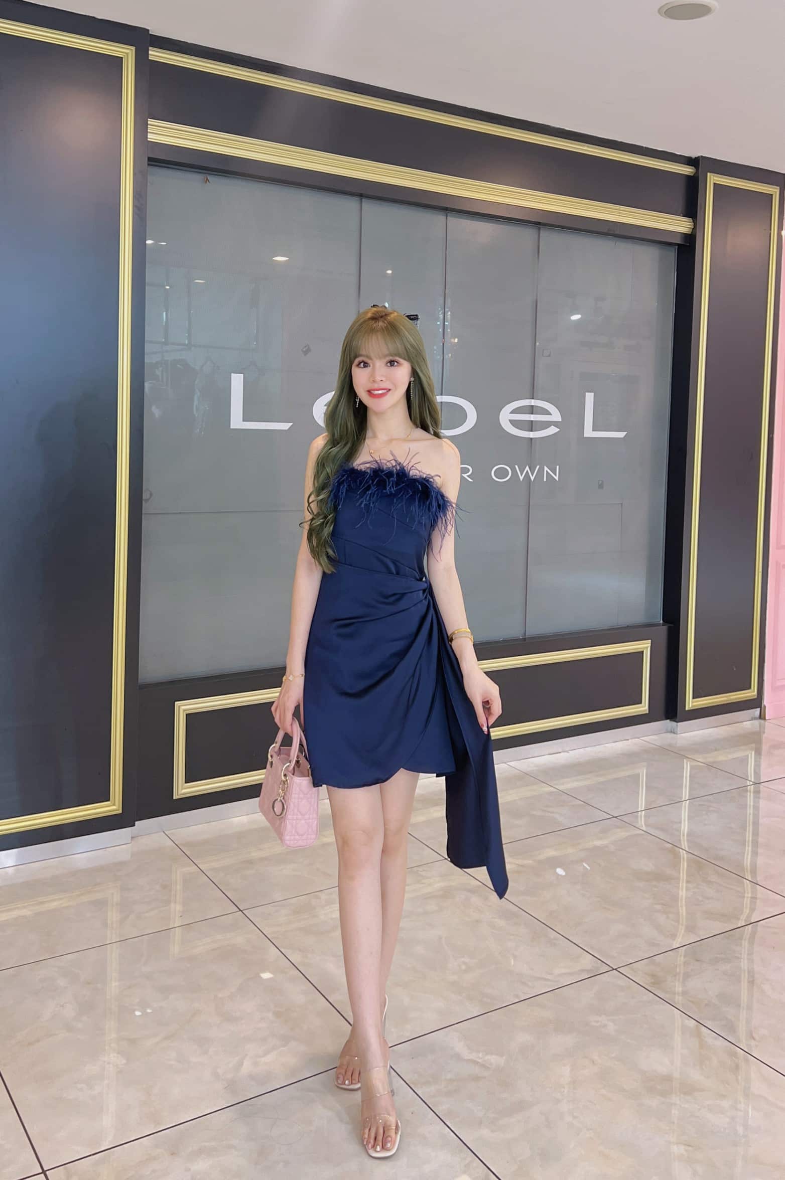 Buy C-verna classic mini dress Online Malaysia - Candice Dressing